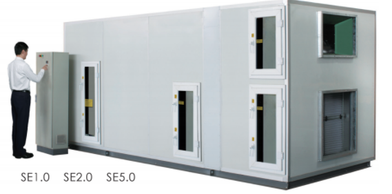 SE2.0 Large Commercial Fresh Air Machine | Smart APP Control Heat Reco ...